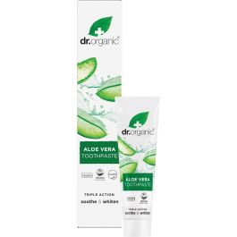 Dr Organic Toothpaste Aloe Vera 100ml | Shop Naturally