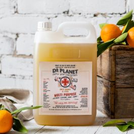 Dr Planet Castile Soap Sweet Orange & Litsea 5L | Shop Naturally