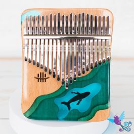 Hluru Kalimba 21 Key Whale in C Major | Shop Naturally