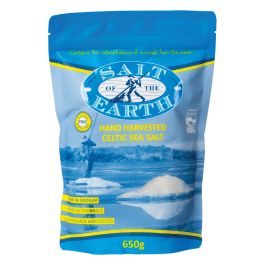Salt Of The Earth Celtic Sea Salt Fine 650g | Shop Naturally