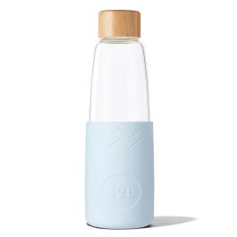 Sol Glass Water Bottle Dreamy Blue 850ml | Shop Naturally