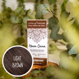 Tints of Nature Henna Cream Light Brown 70ml | Shop Naturally