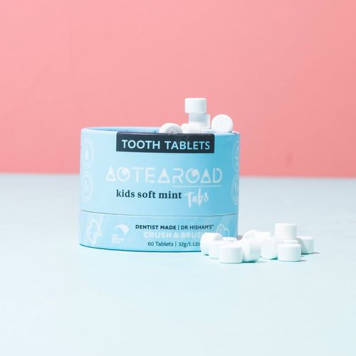 Aotearoad Natural Tooth Tablets Kids 32g | Shop Naturally