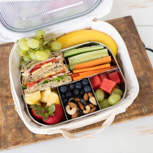 Green Essentials Stainless Steel Leakproof Bento Box Five | Shop Naturally