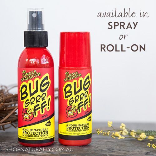 Bug-grrr Off Natural Insect Protection Jungle Strength Spray 100ml ...