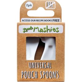 Little Mashies Universal Pouch Spoons 2 Pack | Shop Naturally