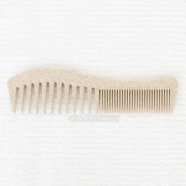 The Happy Sparrow Wide & Fine Tooth Comb - Natural | Shop Naturally