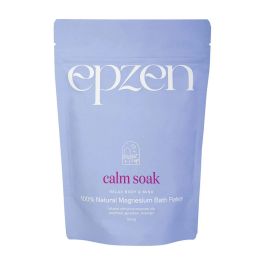 Epzen Calm Soak 500g - Magnesium Bath Flakes for Relaxation | Shop ...